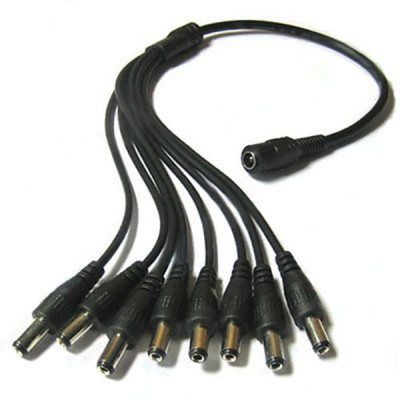 8 Way 12VDC CCTV Power Splitter Cable | CCTV101
