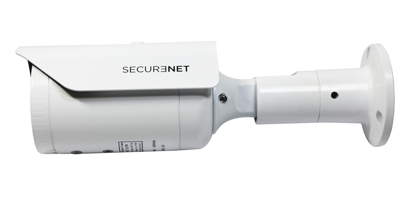 Securenet 4MP Varifocal 2.8-12mm PoE Bullet Network Camera IP-C750 ...