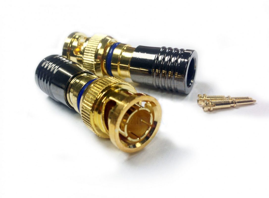 CCTV Video & Power Connector Pack for RG59 & RG6 Cable | CCTV101