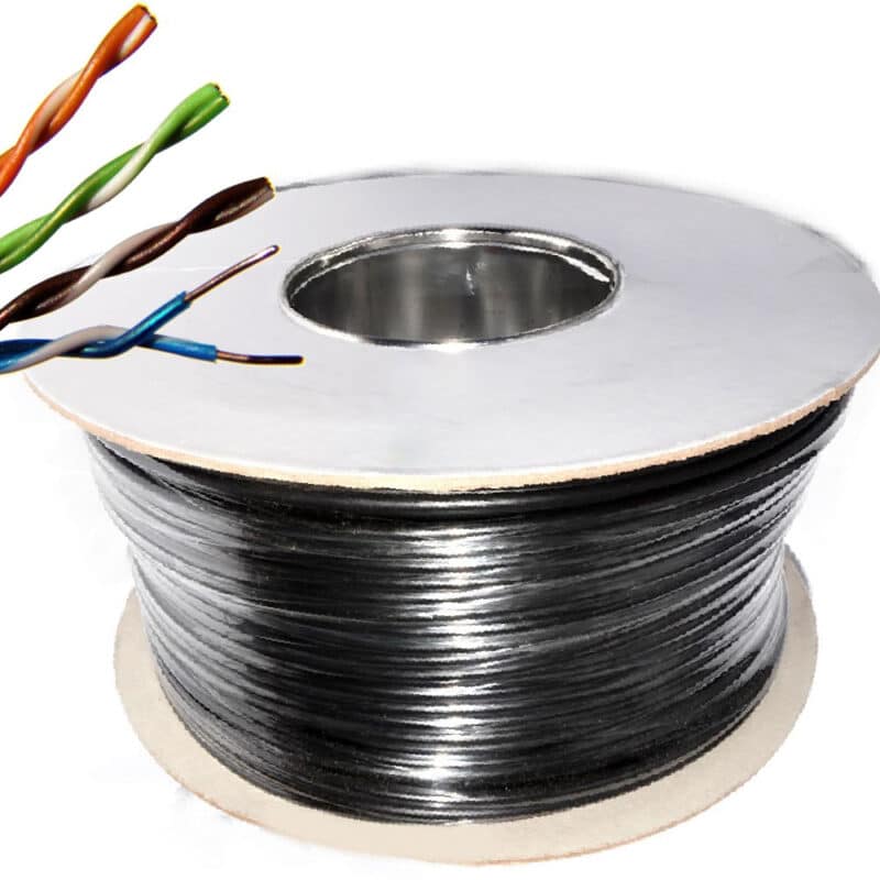 100m CAT6 Solid Copper UTP Network Cable | CCTV101