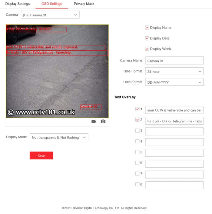 Hikvision faxociety DVR/NVR Hack Fix 2023