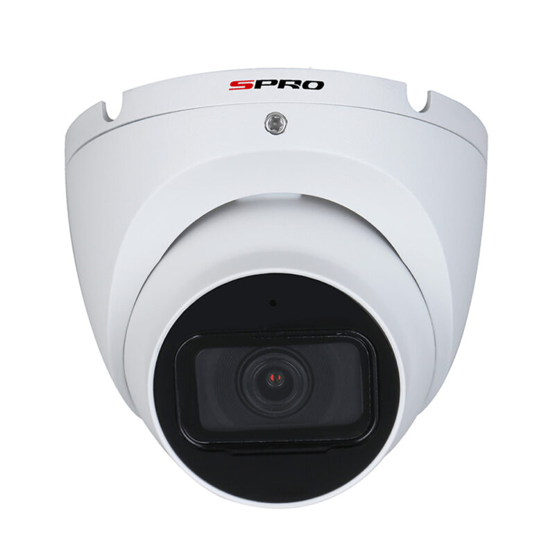 SPRO 5MP Turret Analog Camera with Mic DHD50/28RW/30-4-M | CCTV101