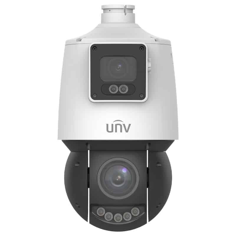 UNV 4MP Dual Lens Dual Illumination 25x Optical PTZ Dome Network Camera ...